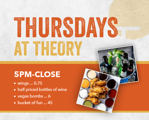 Theory: An Upscale Chicago Sports Lounge and Restaurant