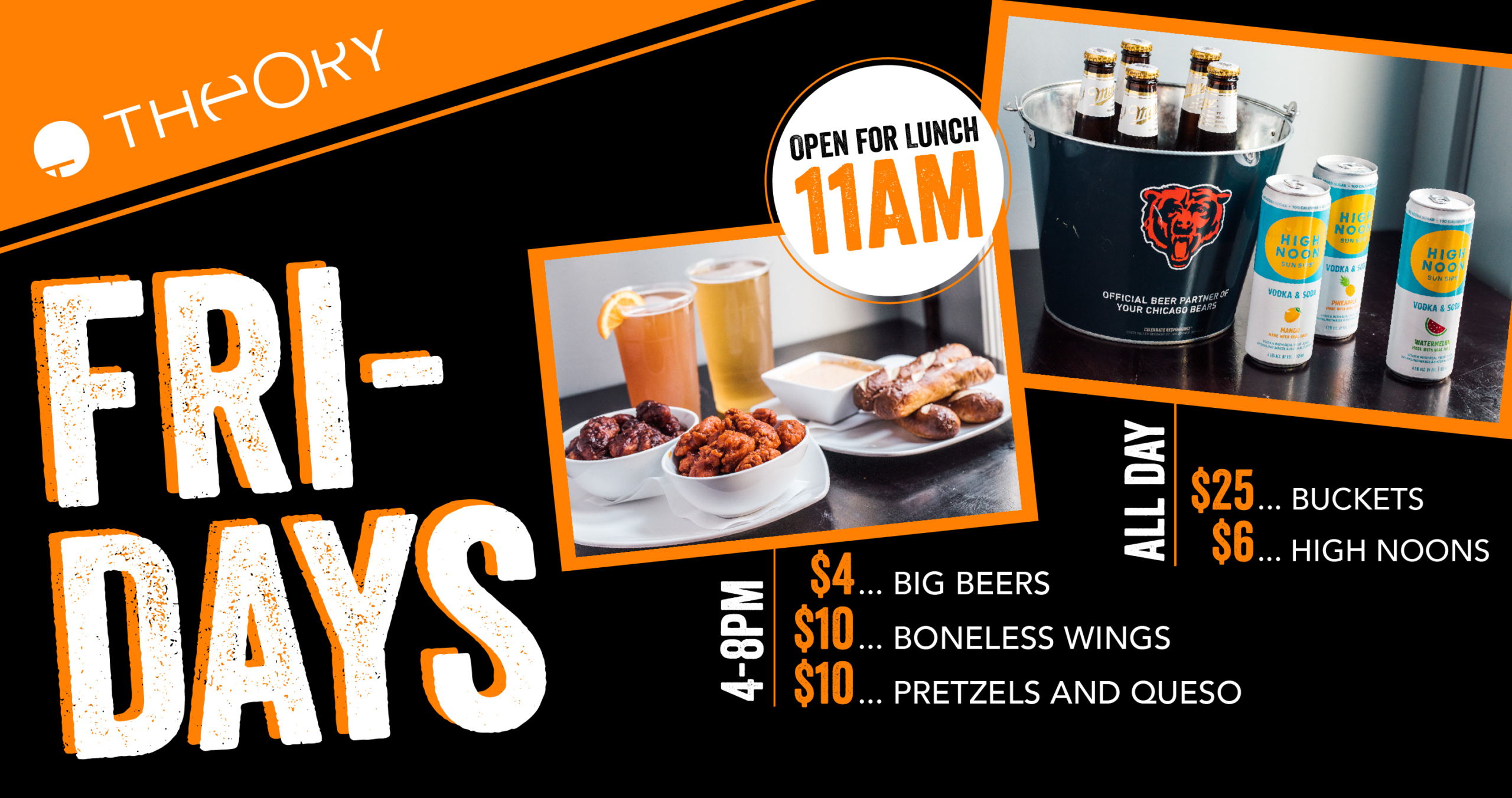 Theory: An Upscale Chicago Sports Lounge and Restaurant