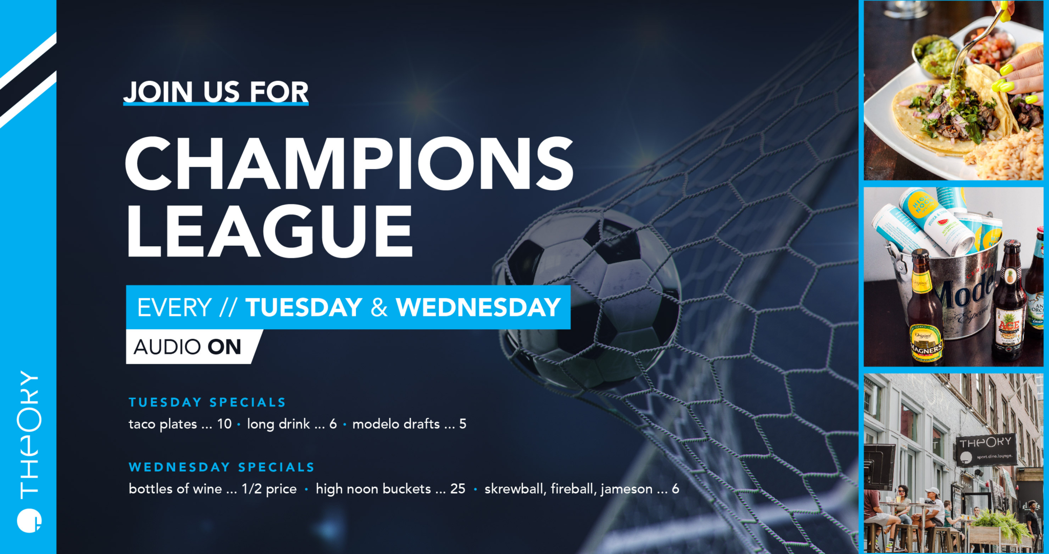 Theory: An Upscale Chicago Sports Lounge and Restaurant