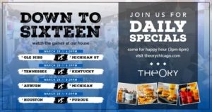 Theory: An Upscale Chicago Sports Lounge and Restaurant