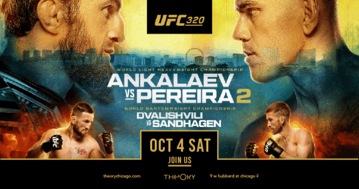 UFC 320 – Watch It Live at Theory! - Theory